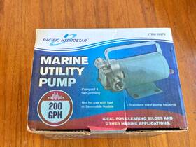 PACIFIC HYDROSTAR 09576 Utility Pump Steel