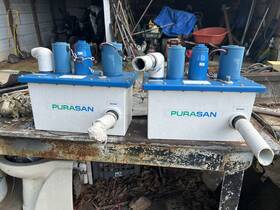 RARITAN PST12EX Purasan Treatment Water Macerator Toilet