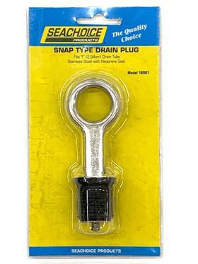 SEACHOICE 50-18901 Steel Snap Lock Drain Plug Boats